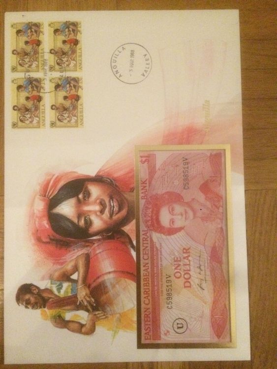 Banknotenbrief Anguilla (Neu und originalverpackt) in Muralto für CHF 9.95 – mit Lieferung auf ...