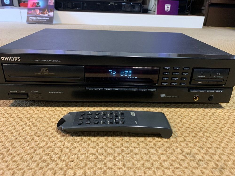 Philips CD-Player cd-740 in Hi-Fi Breite (D'occasion) à Kirchberg BE pour CHF 169 – avec ...