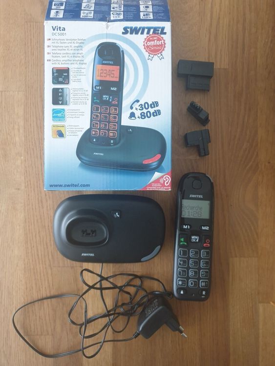 Téléphone fixe switel vita dc5001 | Kaufen auf Ricardo