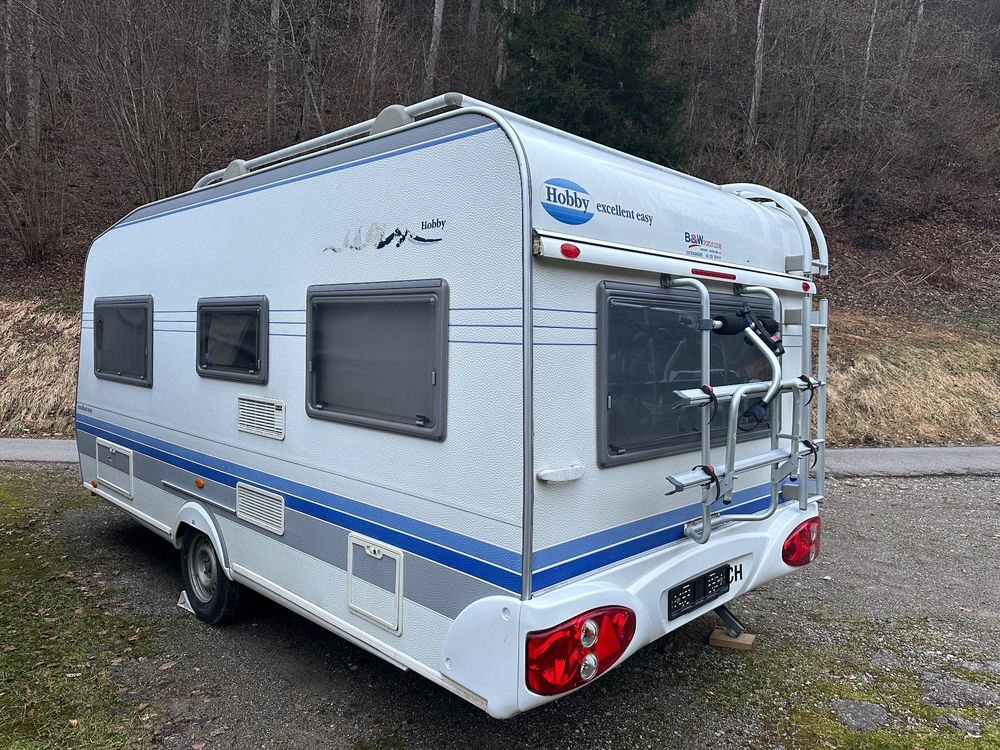 Roulotte Wohnwagen Hobby 460 Ufe CHF 5200 (Gebraucht) in Saland für CHF ...
