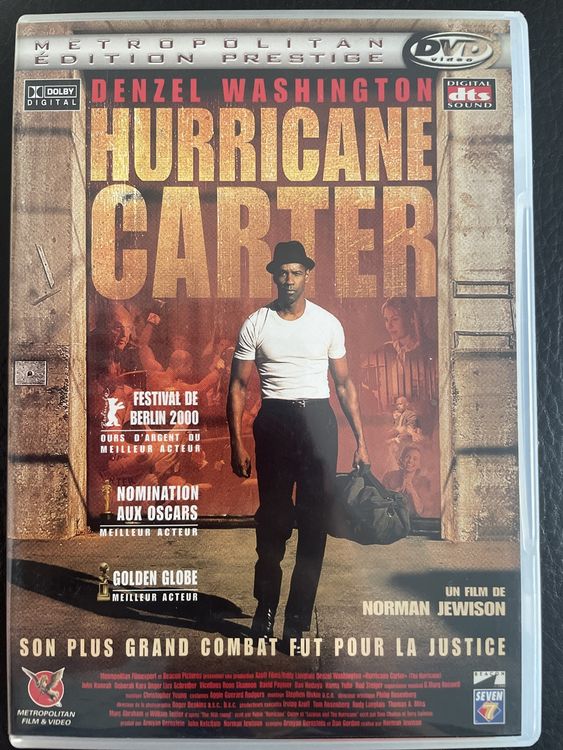 Hurricane Carter DVD avec Denzel Washington, parfait ! (D'occasion) à Genève pour CHF 1 – avec ...