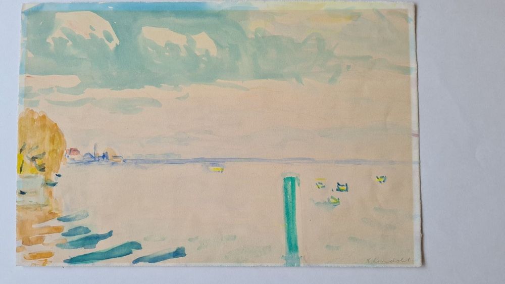 Karl LANDOLT (1925-2009) Orig. Aquarell sign. "Stäfa" (Gebraucht) in Emmenbrücke für CHF 299 ...
