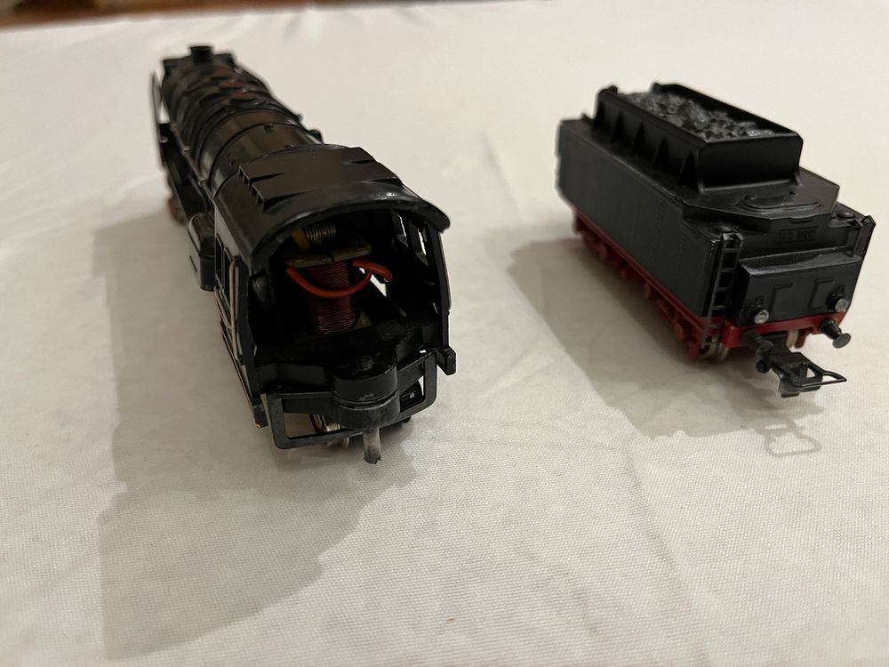 Seltene Märklin HR 800 N (1. Version 1947) Dampflok 2C1 DRG (Gebraucht ...