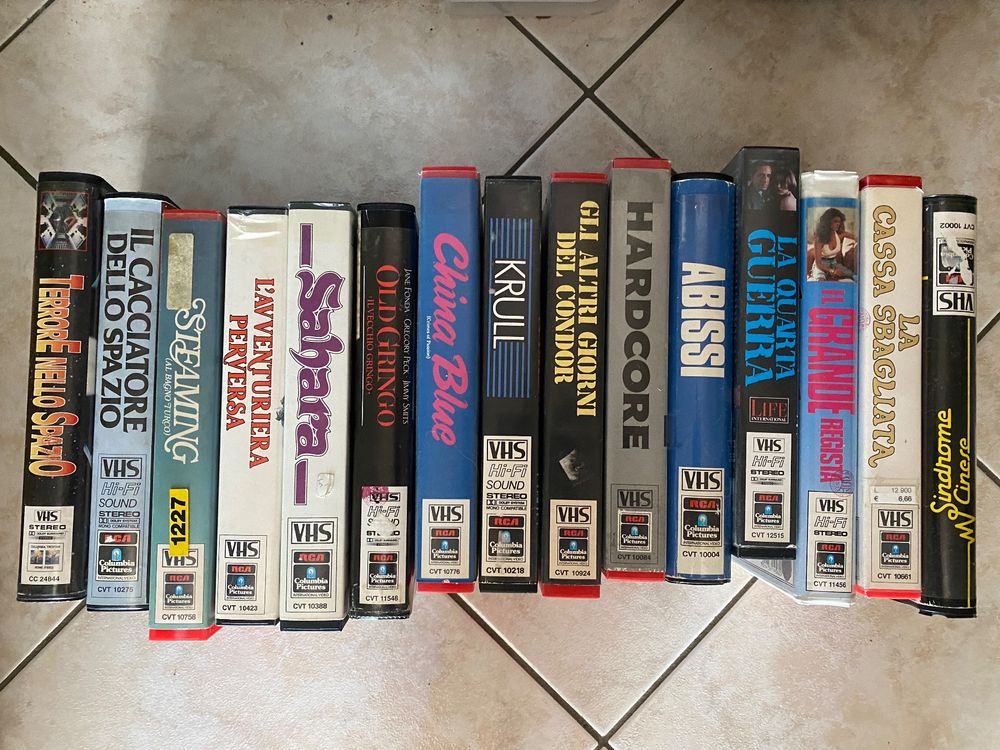 16 VHS EX NOLO RCA COLUMBIA PICTURES ITALIANO | Kaufen auf Ricardo