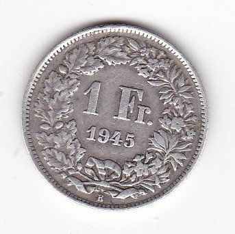 1 Fr. Jahrgang 1945 (43) (Gebraucht) in Lausen für CHF 2 – mit Lieferung auf Ricardo kaufen