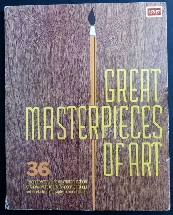 GREAT MASTERPIECES OF ART POSTER BOOK 30 READY TO FRAME 1973 (Gebraucht ...