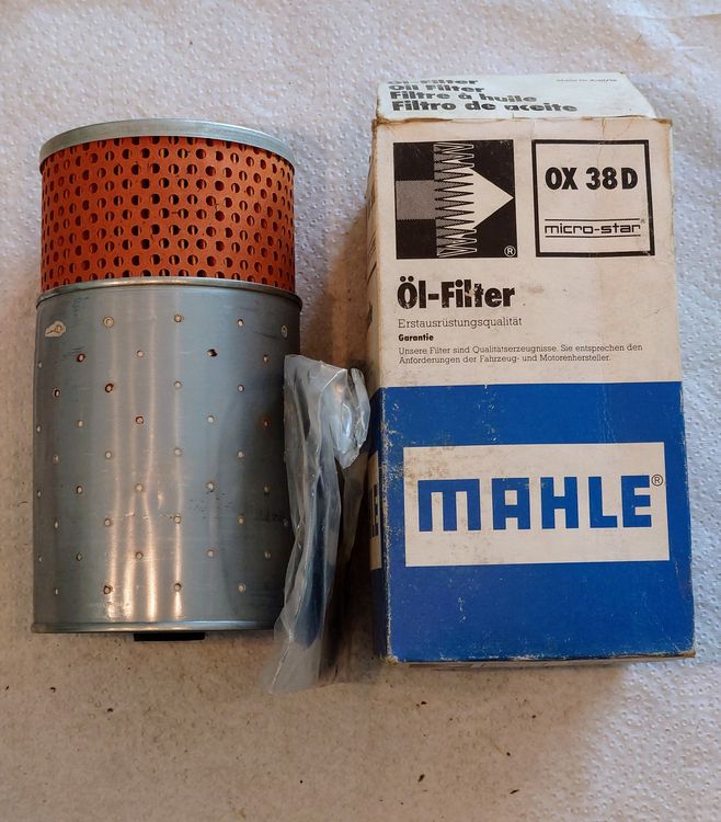 MAHLE ORIGINAL OX 38D Ölfilter, Filtereinsatz (Neu (gemäss Beschreibung)) in Winterthur für CHF ...