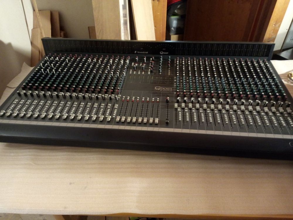 Soundcraft Ghost LE 32 Kanal Mischpult Mixer Inline Console (Gebraucht ...