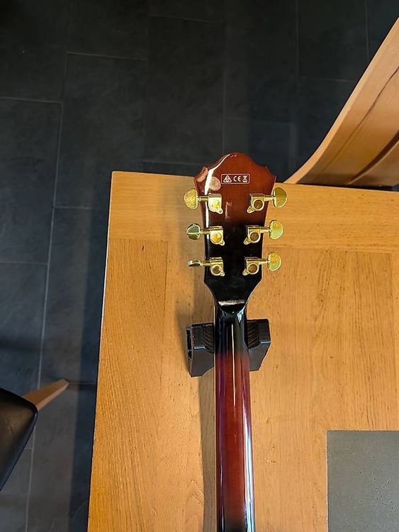 Ibanez AG95QA Artcore Expressionist Dark Brown Sunburst (Gebraucht) in ...