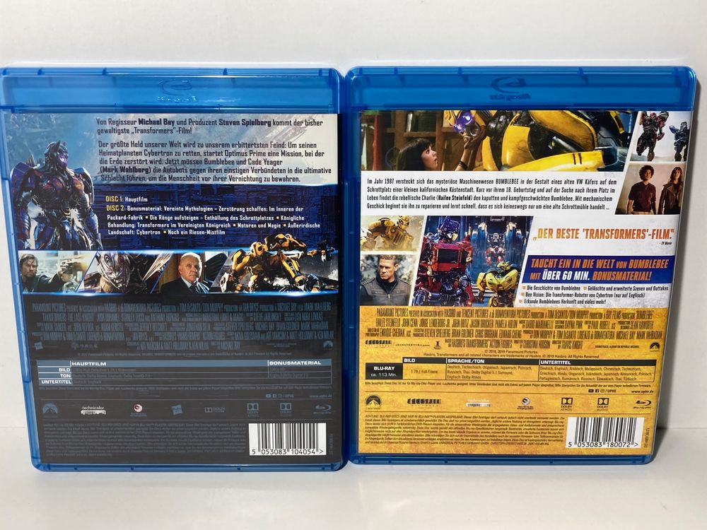 Transformers 1-5 & BumbleBee Blu Ray | Kaufen auf Ricardo