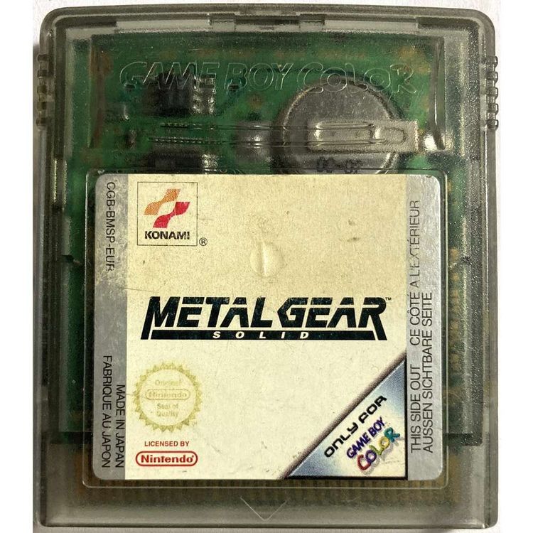 Metal Gear Solid - Game Boy Color (Gebraucht) in Jonschwil für CHF 48.9 ...