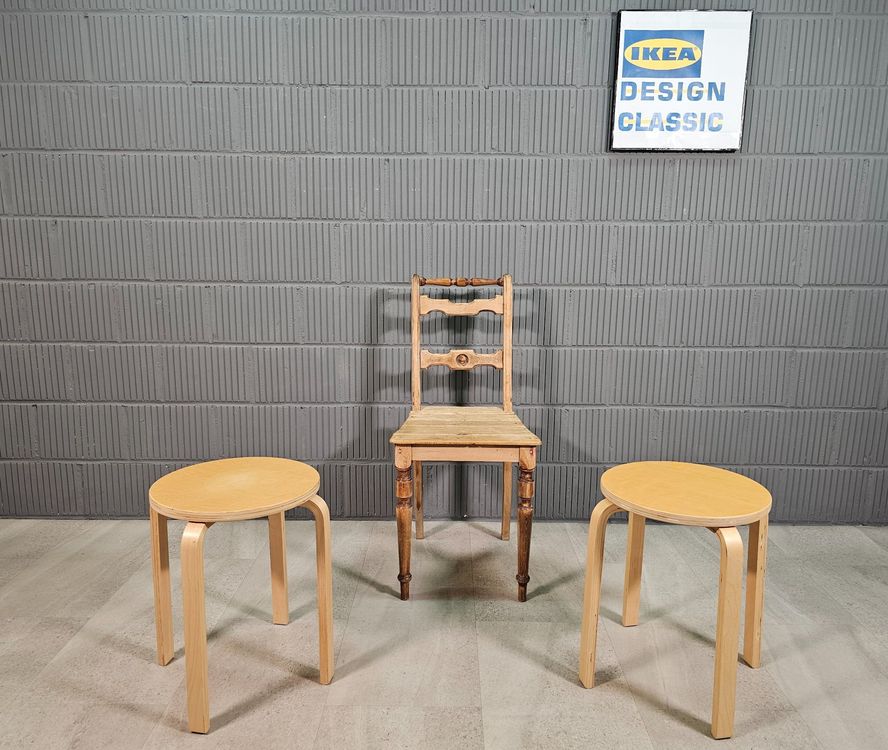 2 IKEA Frosta Stool Hocker, Stapelhocker Design Alvar Aalto (Gebraucht) in Nottwil für CHF 85 ...