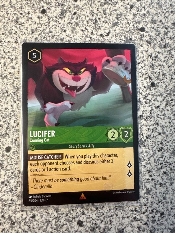 Lucifer- Lorcana Rise of the Floodborn 85 / 204 | Kaufen auf Ricardo