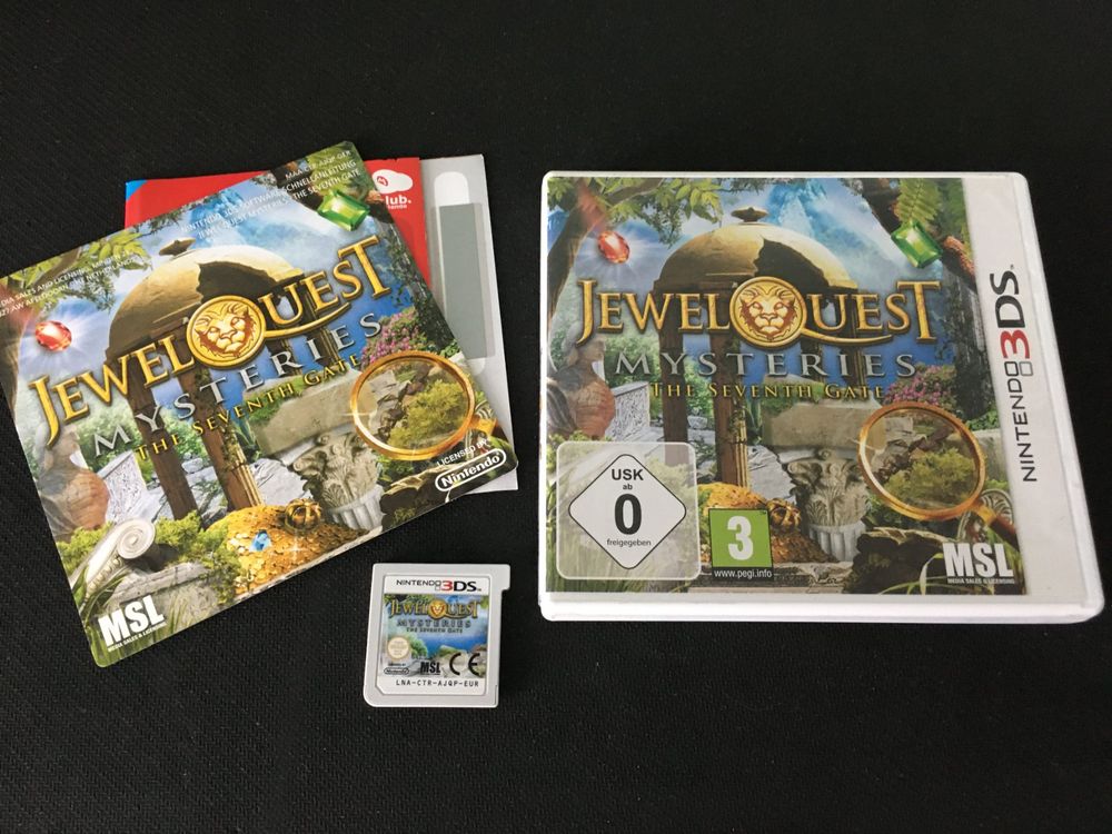 Jewel Quest Mysteries The seventh Gate für Nintendo 3ds (Gebraucht) in ...