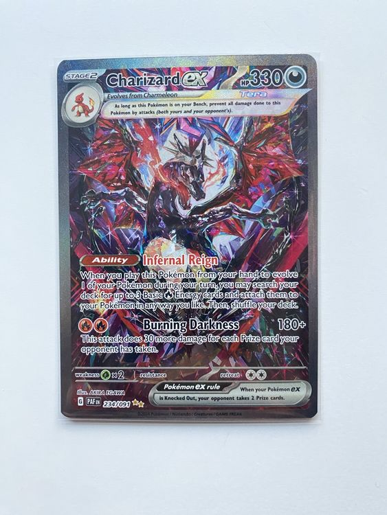 Charizard ex shiny Alt Art Paldean fates (PAF 234) (Gebraucht) in ...
