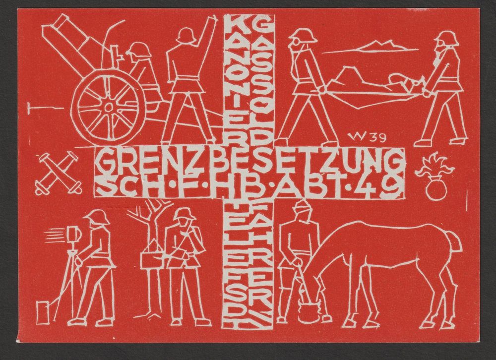 WK2 Einheitskarte Artillerie Nr. 45 (Gebraucht) in Siebnen für CHF 48 – mit Lieferung auf ...