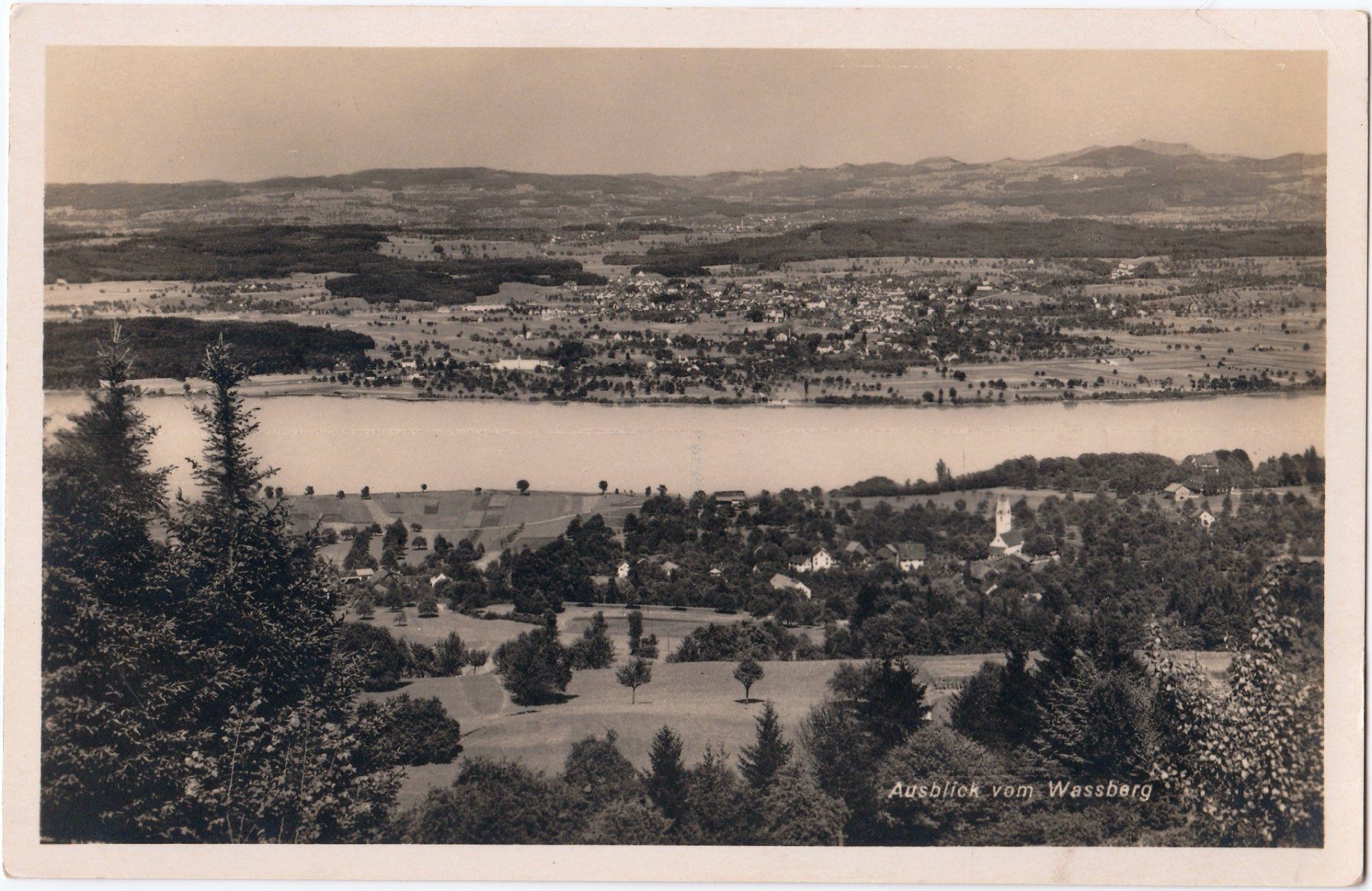 Ausblick vom Wassberg - Kpl. Fenner, Schwadron 18 (Feldpost) (Gebraucht ...