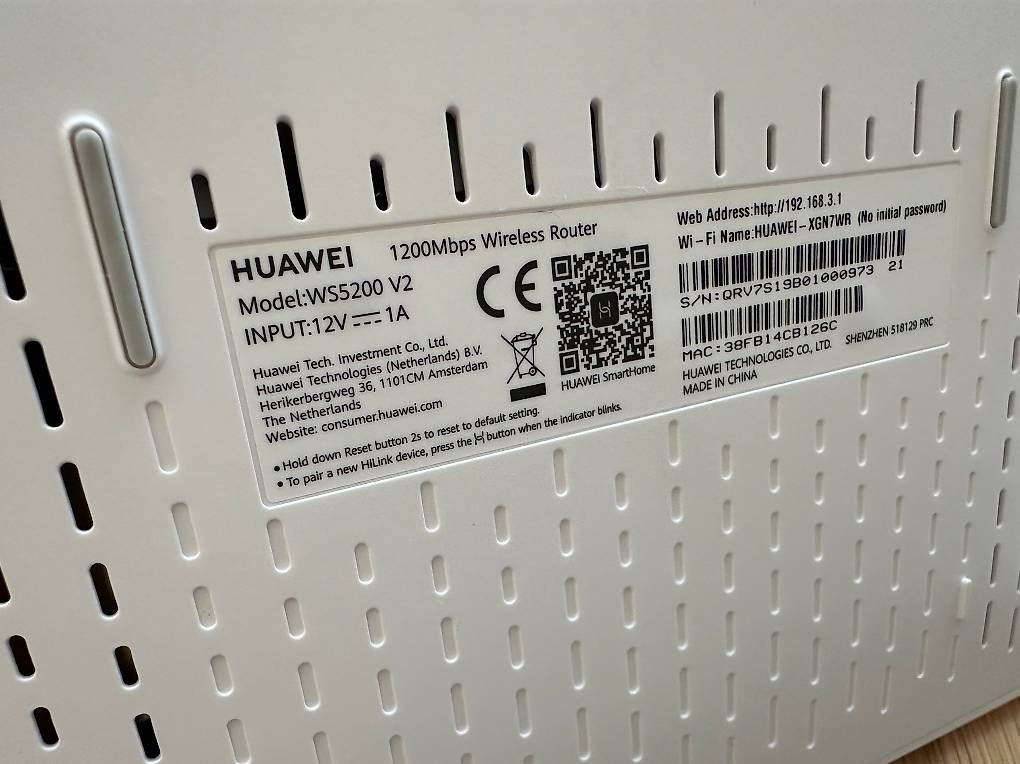 HUAWEI Router ws5200 v2 (Gebraucht) in Schwerzenbach für CHF 2 – mit ...
