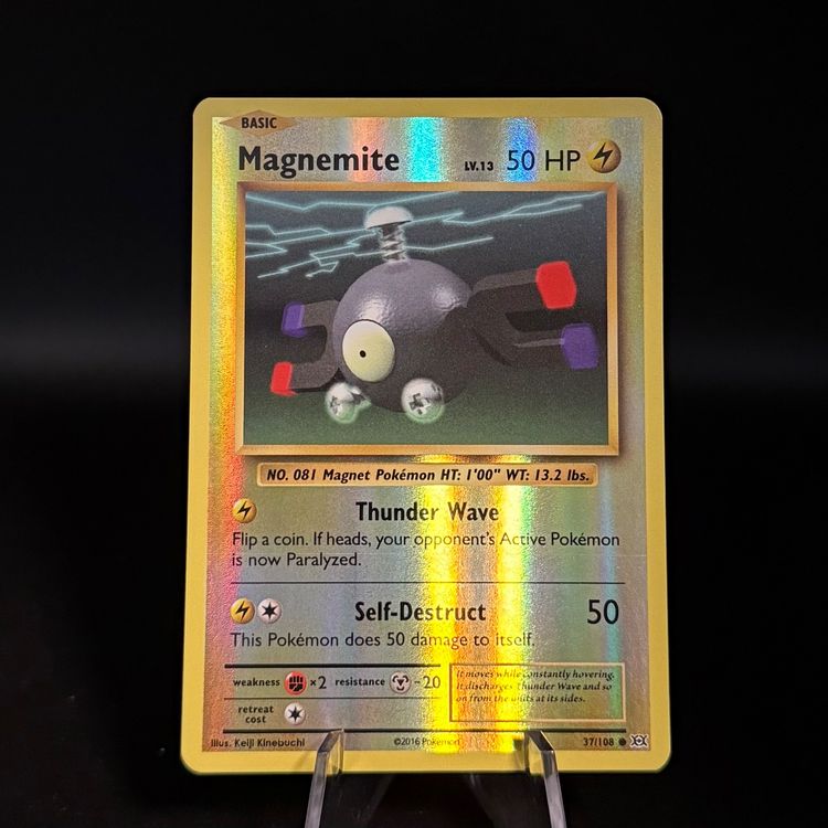 Magnemite [Reverse Holo] 37/108 Pokemon Evolutions (Gebraucht) in ...