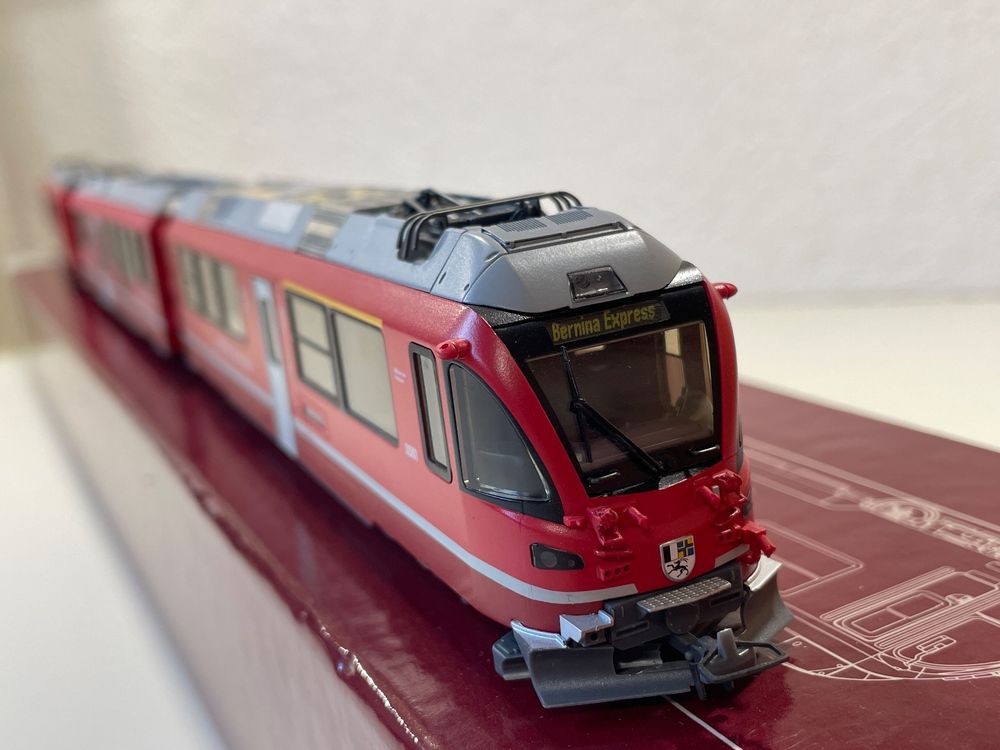 Bemo 7244 101 RhB Abe 8/12 Allegra, Willem Jan Holsboer H0m (Neu ...