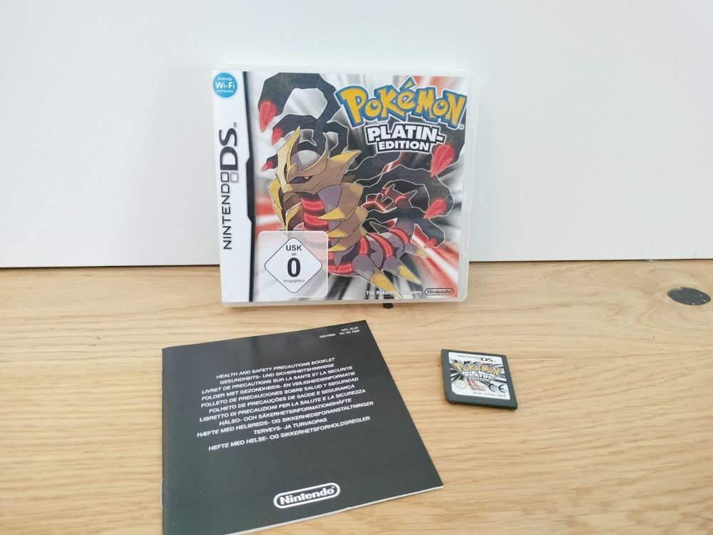 Pokemon Platin Edition für Nintendo DS (Gebraucht) in Wil SG für CHF ...