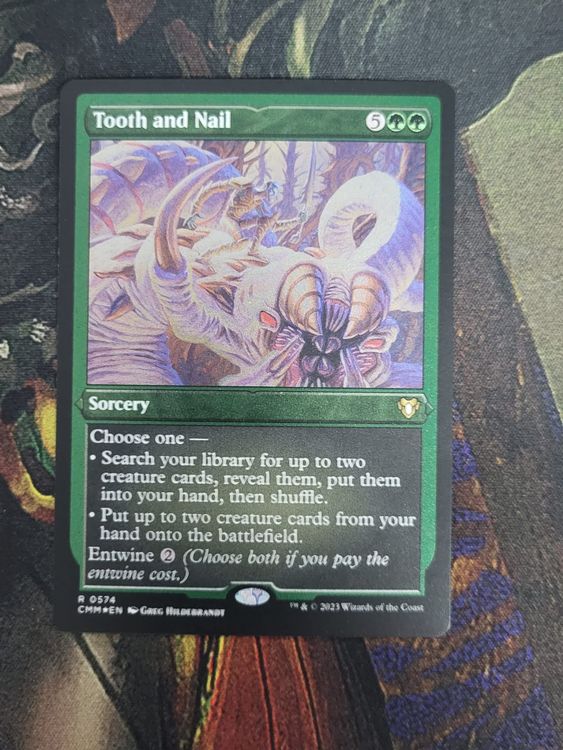 Commander Masters - Tooth and Nail ETCHED (Neu (gemäss Beschreibung ...