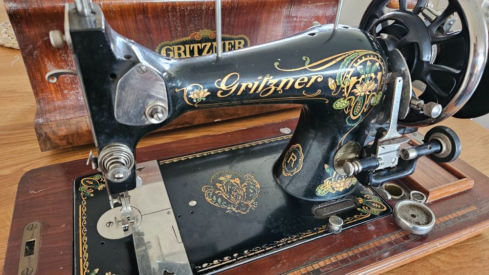 Elegantes Gritzner Nãhmaschine Alt Ebenbild