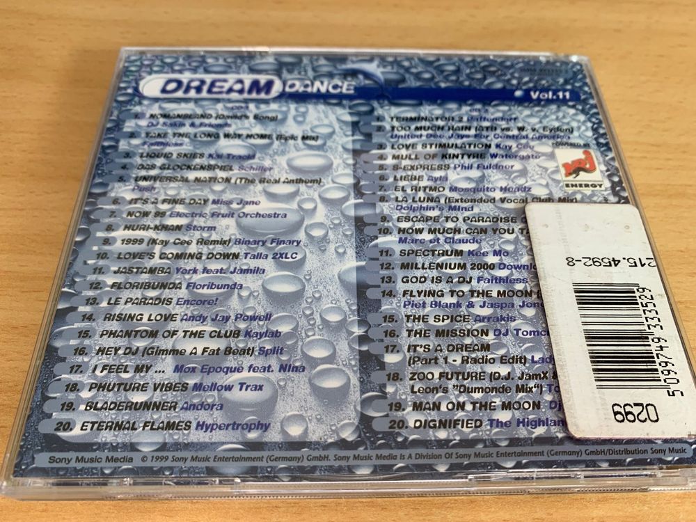Various – Dream Dance Vol.11 - 2 CD (Gebraucht) in Rikon im Tösstal für CHF 9.5 – mit Lieferung ...