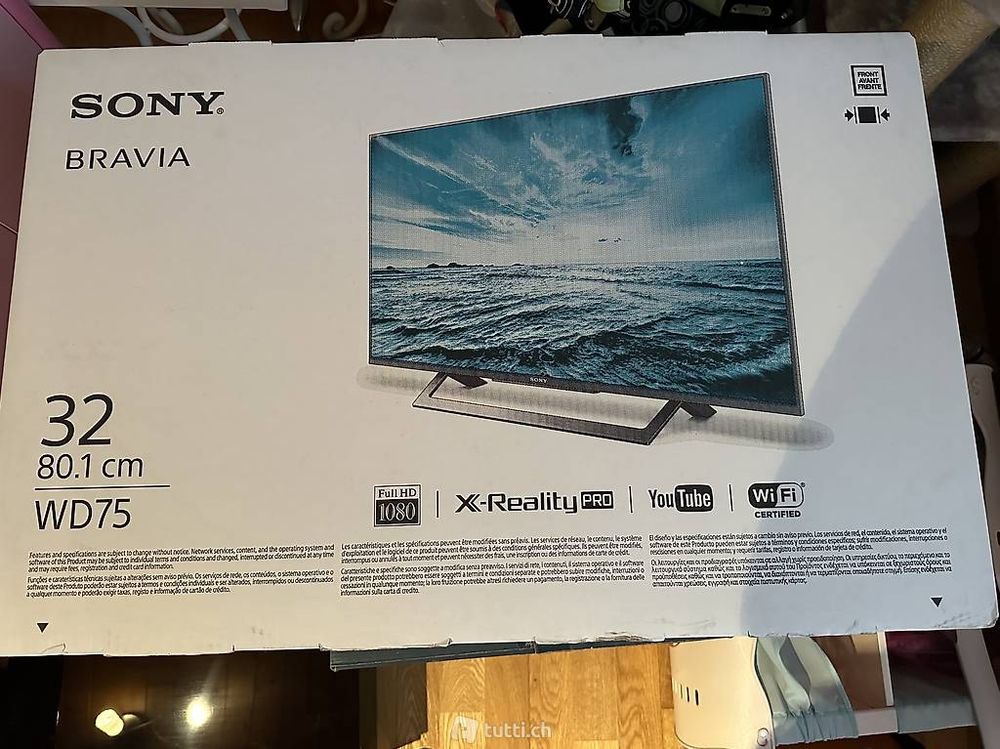Sony Bravia WD75 32" (81cm) FullHD TV neu / originalverpackt (Neu und ...