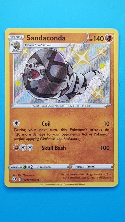 Sandaconda – Shiny Rare – Shining Fates - EN | Kaufen auf Ricardo