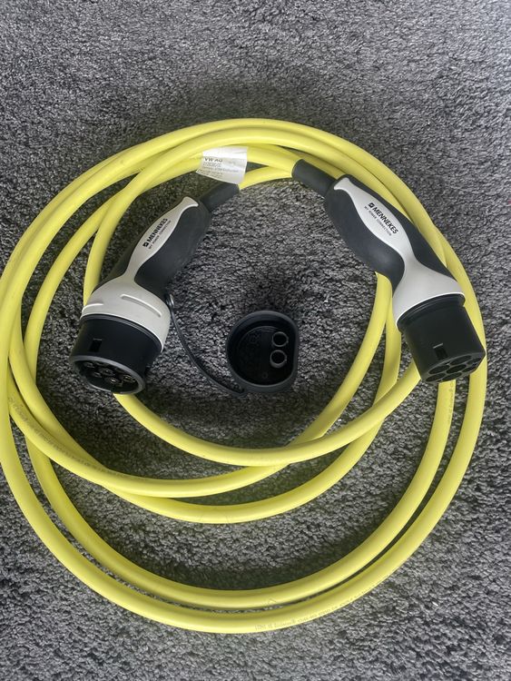 Original VW Mennekes Typ2 22kW Ladekabel 6m unbenutzt. (Neu (gemäss ...