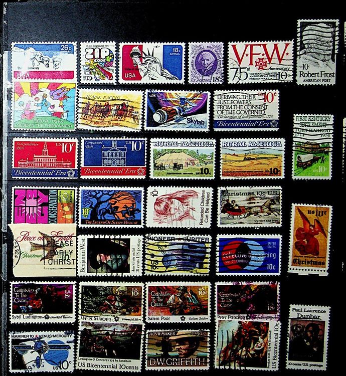 USA TIMBRES OBLITÉRÉS /F545 (Gebraucht) in Estavayer-le-Lac für CHF 1 – mit Lieferung auf ...