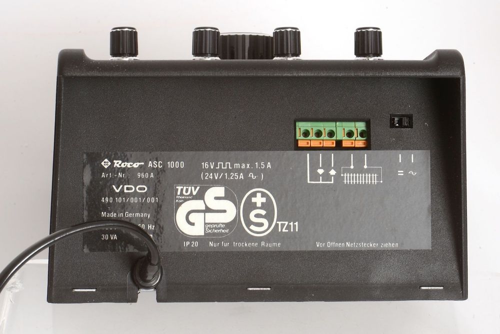 ROCO ASC - 1000 Control Fahrpult / Transformateur ROCO ASC | Kaufen auf ...