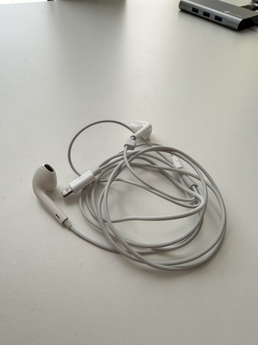 ORIGINAL Apple Kopfhörer mit Kable USB Lightning 🙏🏼 (Gebraucht) in ...
