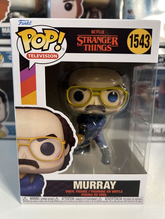 Funko POP! Television Stranger Things Murray | Kaufen auf Ricardo