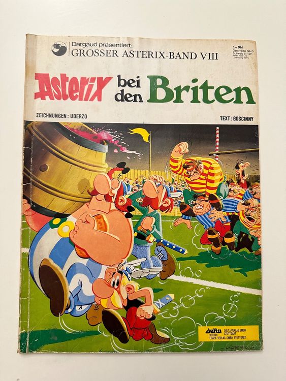 Altes Asterix Band 8 - Asterix bei den Briten - gebraucht (Gebraucht ...