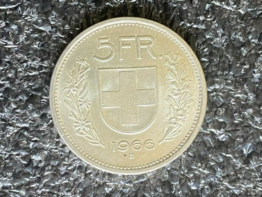 5 Franken 1966 | Kaufen auf Ricardo