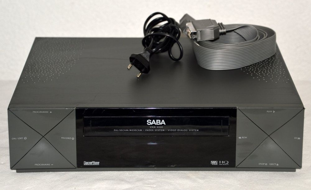 Videorecorder VHS Saba VKM 4420 magnétoscope (Gebraucht) in Collonges ...