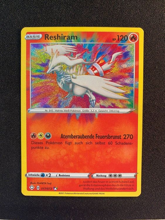 Reshiram Amazing Rare Shining Fates | Kaufen auf Ricardo