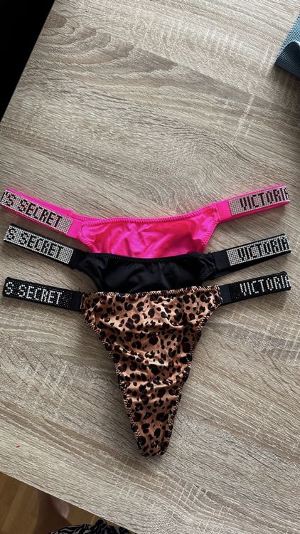Victoria's Secret String Tanga Set, Gr. L (Neu (gemäss Beschreibung ...