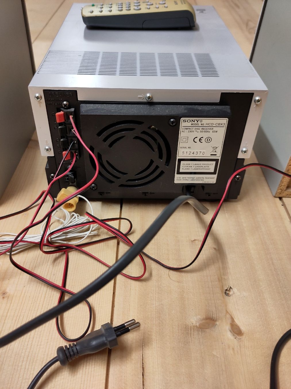 Mini-chaîne Sony CMT-BX 3 avec enceintes SS-CBX3. (D'occasion) à ...