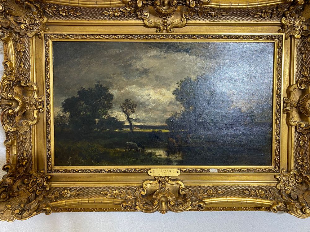 Charles Emile JACQUE (1813-1894) Tableaux peinture toile (Gebraucht) in ...