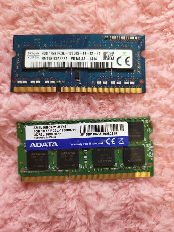 2x - 4GB DDR3 RAM | Kaufen auf Ricardo