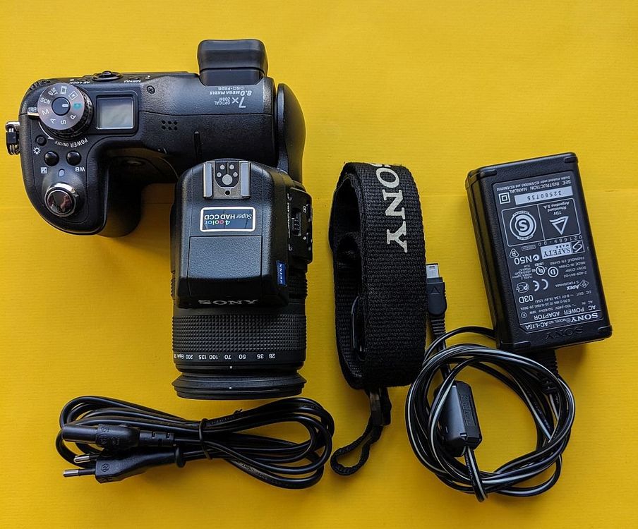 Sony DSA-F828 Digitalkamera mit Infrarotmodus, funktioniert (Gebraucht ...