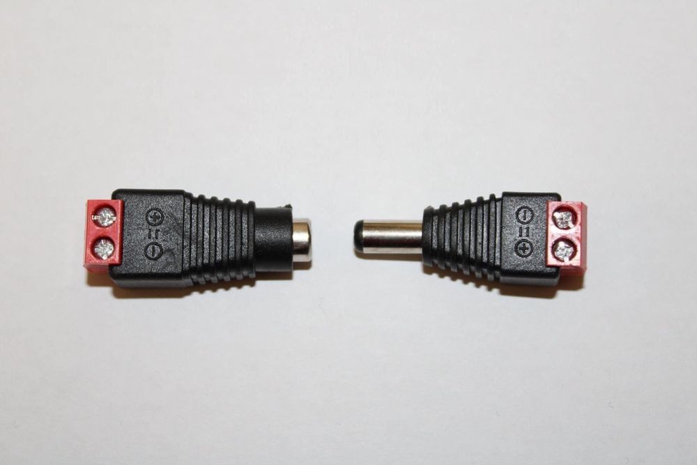DC Power Stecker und Buchse Set Rot (Neu und originalverpackt) in ...