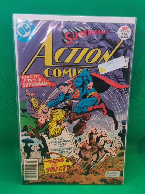 Vintage Superman Action Comics - vom Jahr 1977 No. 470 Comic (Gebraucht ...