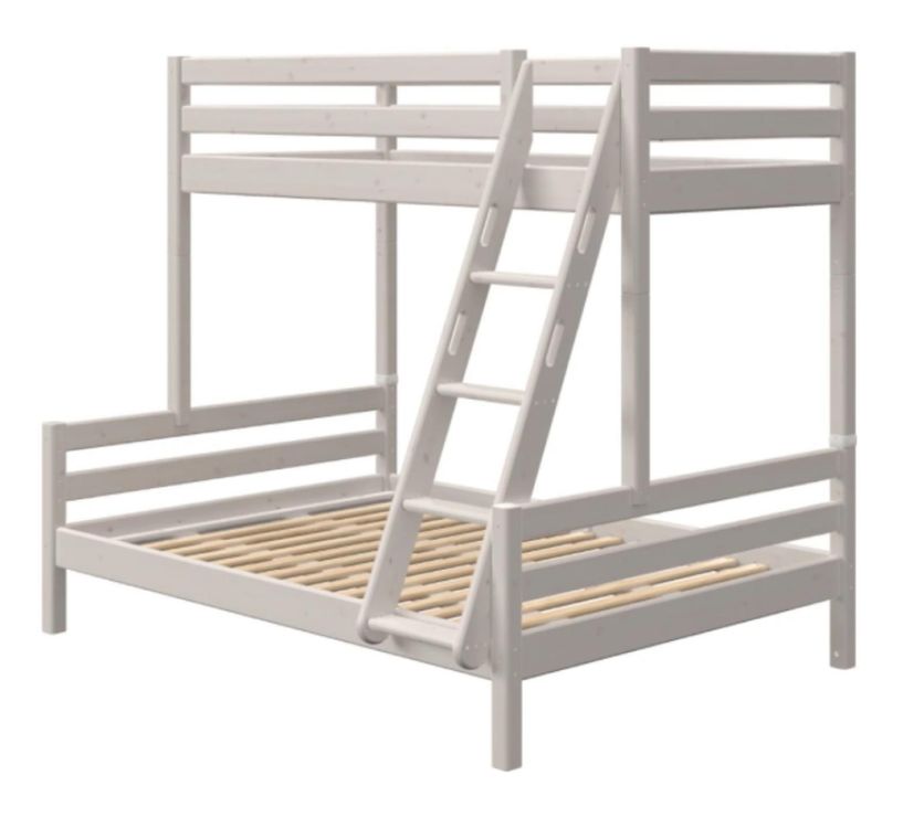 FLEXA Hochbett in weiss (Kiefer) inkl. Matratzen (Gebraucht) in für CHF ...