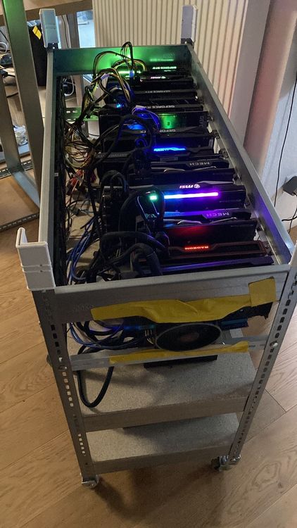 Mining Rig | Nvidia & AMD | 658MH | Kaufen auf Ricardo