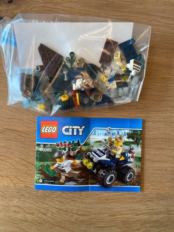 Lego City 60065 Auf Streife im Sumpfpolizei-Quad | Kaufen auf Ricardo