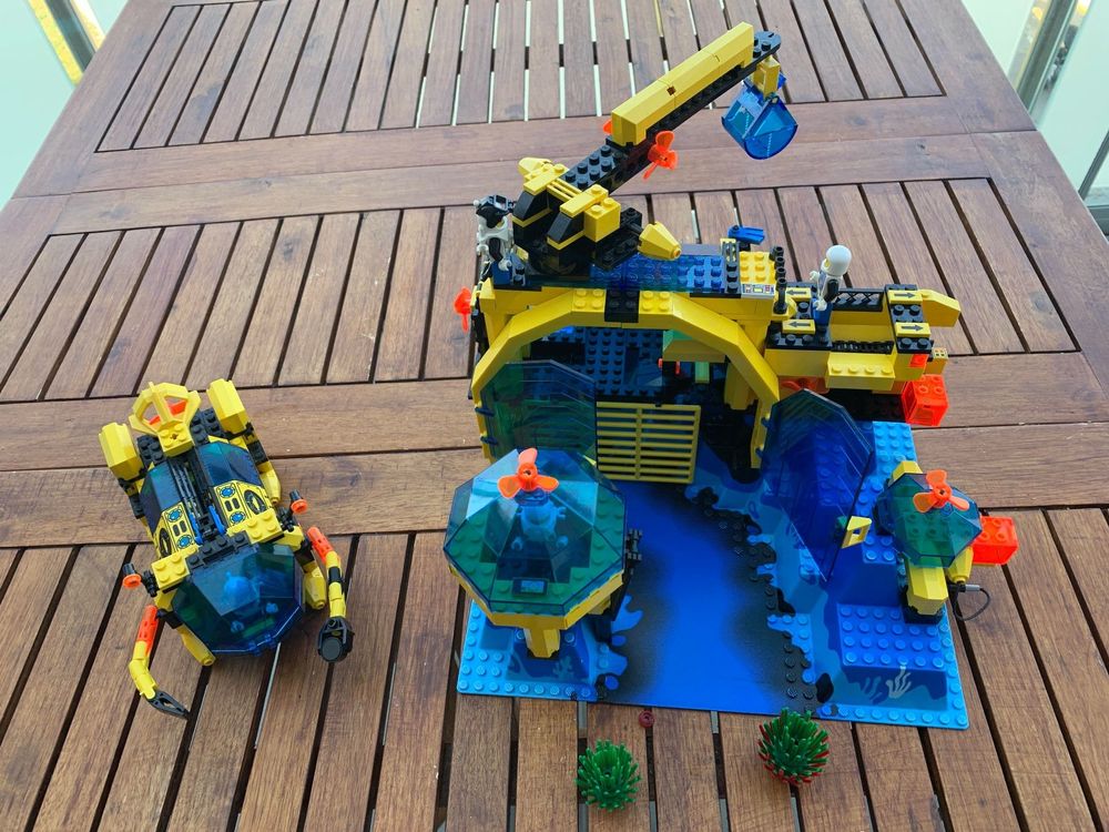 Lego 6195 - Aquazone Aquanauts Neptune Discovery Lab - 1995 | Acheter ...